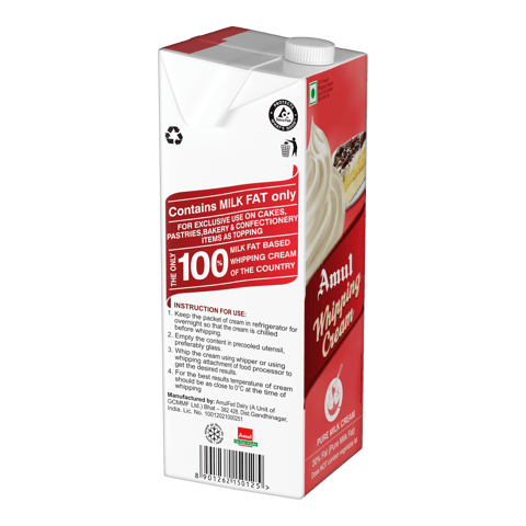 Amul Whipping Cream 1 L