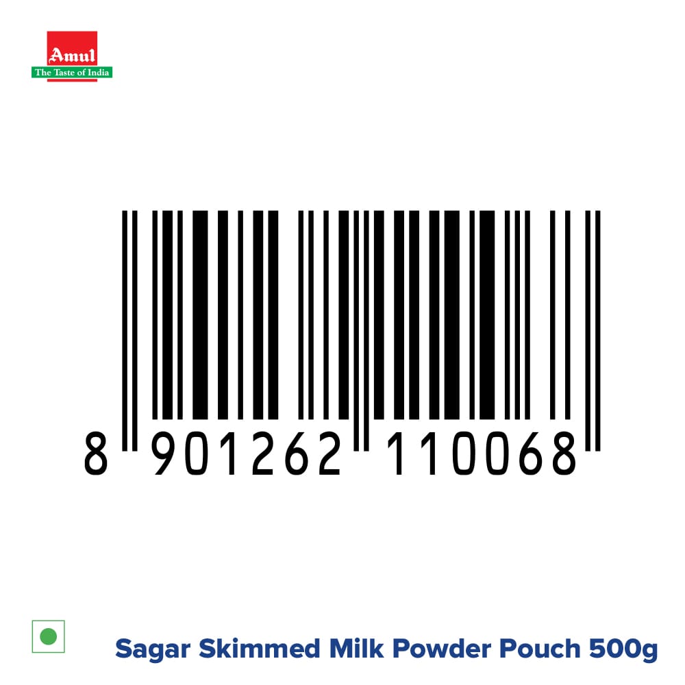 Sagar Skimmed Milk Powder Pouch, 500 g